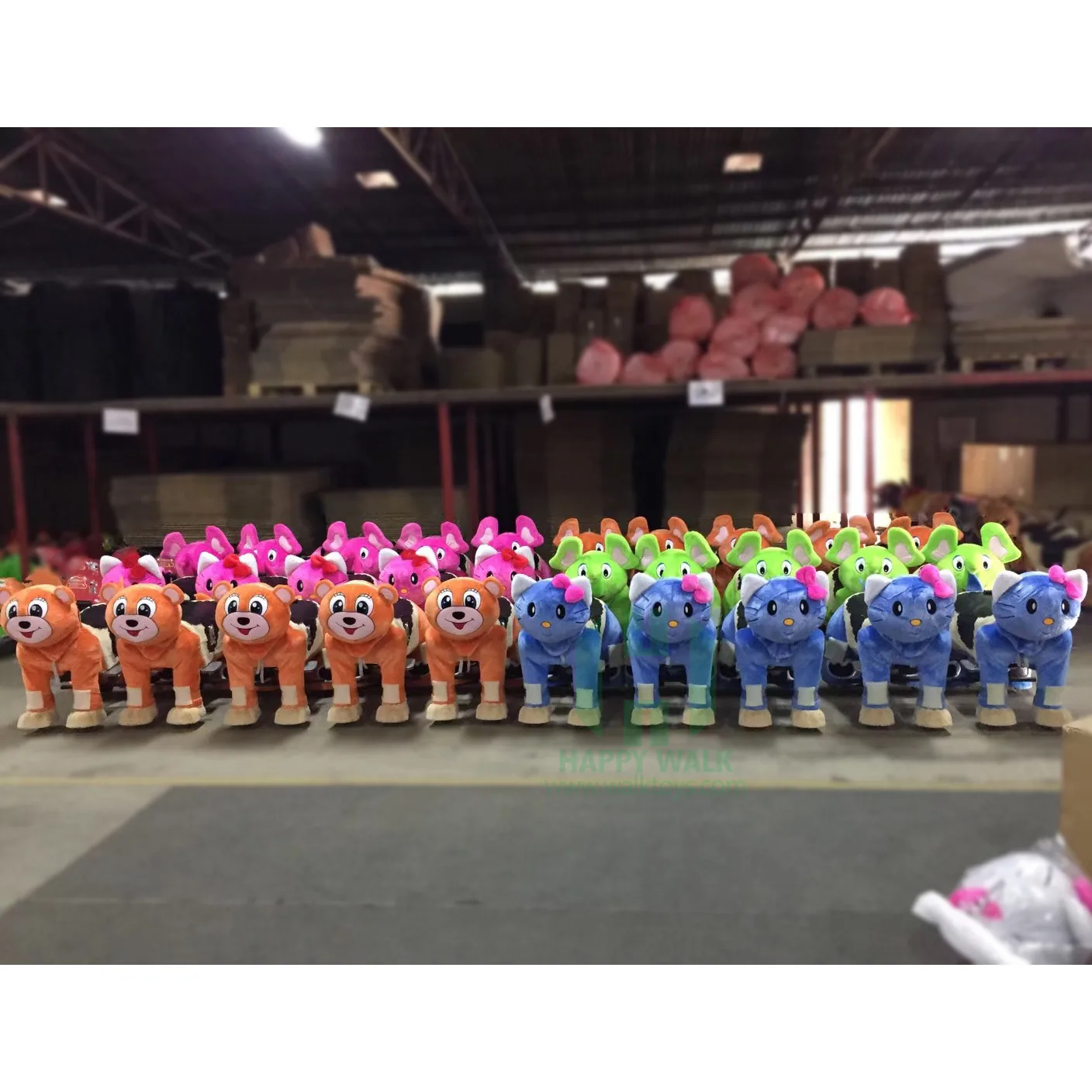 Promotional Electric Motorcycle Ride On Toy Animals Mountable Animal ...