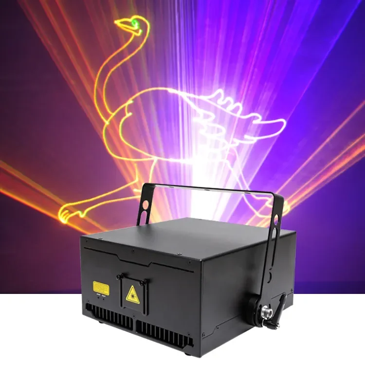 3W 5W 10W 30W 3D Animation LED Laser Light for Night Club