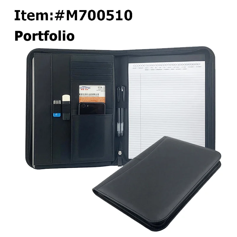 Padfolio for Interview - High Quality A4 Portfolio Folder