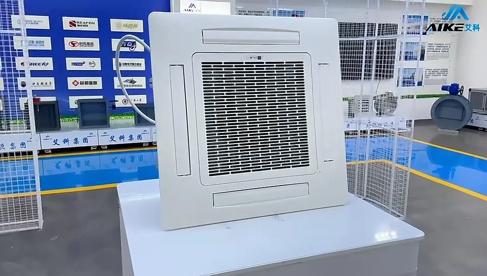Central Air Conditioner Ceiling Fcu Chilled Cassette Water Fan Coil ...