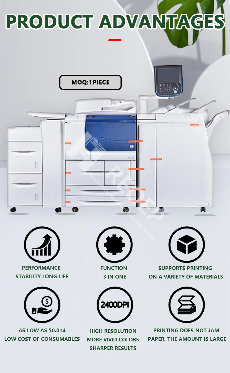 Good Price Photocopy Machine Second Hand Laser Printer For Xerox D110 ...