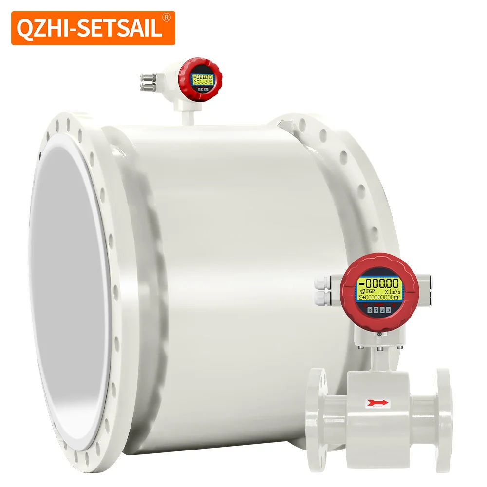 Odm Electromagnetic Flow Meter Liquid Electronic Flowmeter Water 4-20ma ...