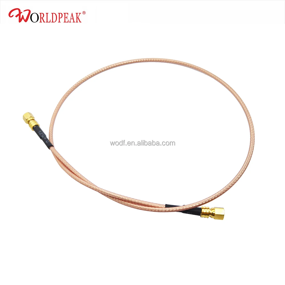 SMC Female to SMC Female Jack Straight RF Cable Assembly Pigtail Extension Rg316 for Wireless ...