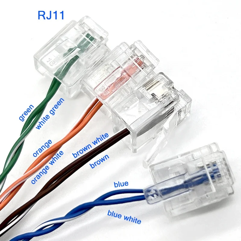 25-pair RJ21 Male 50 Pin to RJ11 Patch Panel Cable Assembly
