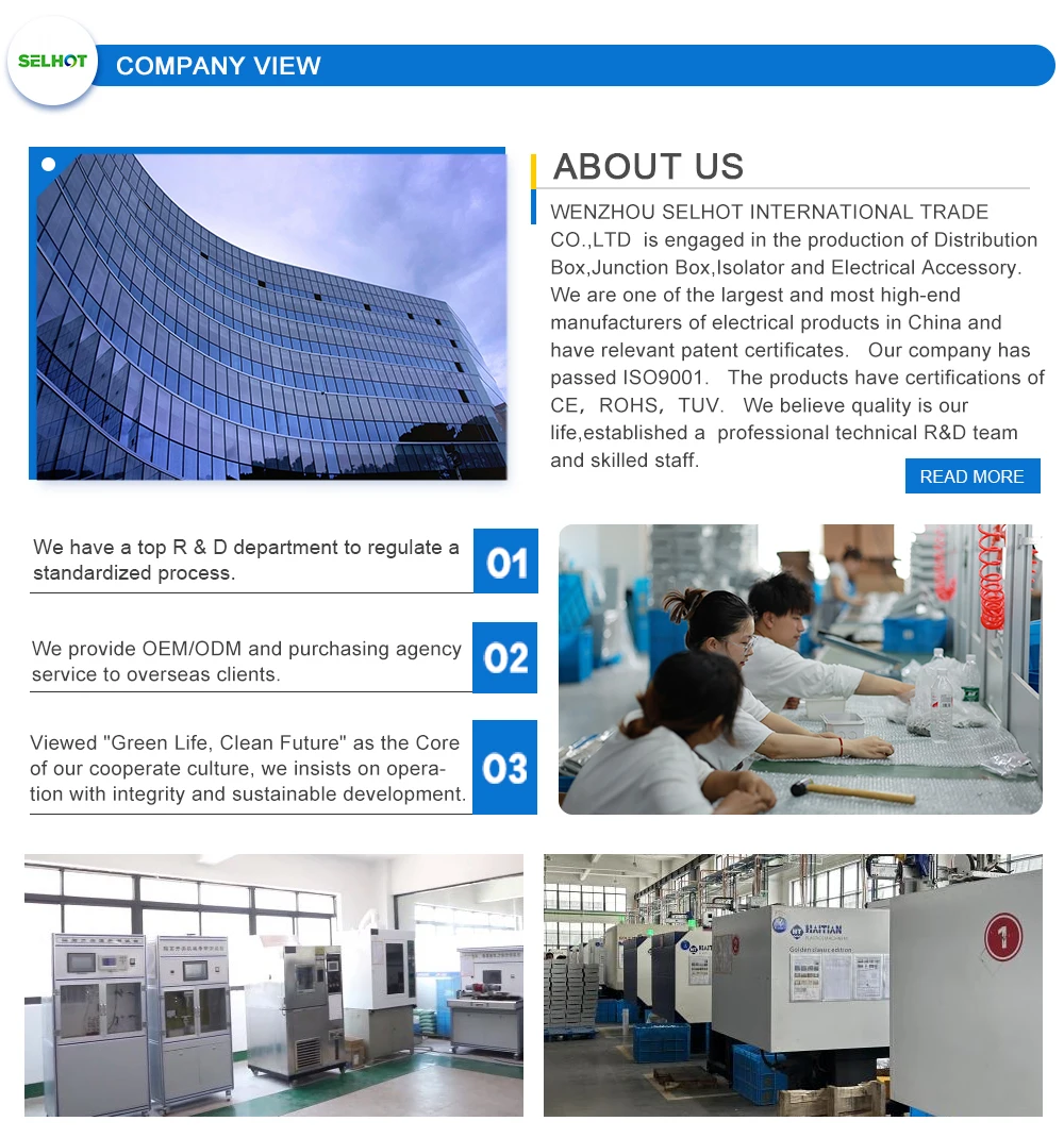 Sh4pn Ip66 Outdoor Waterproof 4 Way Abs Plastic Factory 3 Phase ...