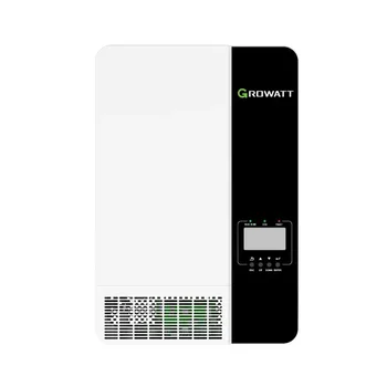 Growatt Mppt On Off Grid Inverter 4000w Spf 3000tl Lvm Us Standard Solar Inverter For 4kw Three ...
