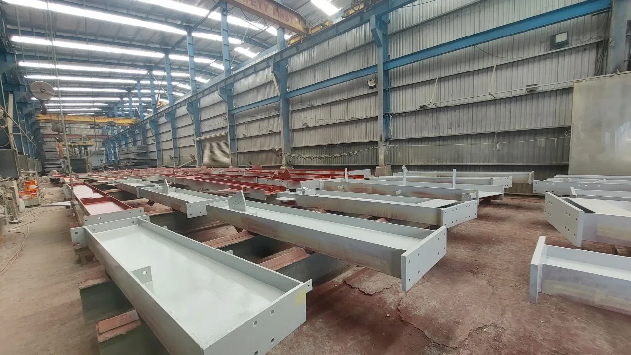 Heavy-Duty Prefabricated Warehouse Construction Drawing Metal Box Truss ...