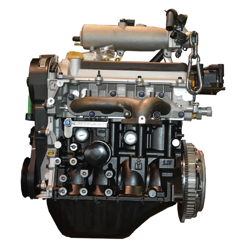 1100cc 67hp 4 cylinder chery gasoline engine SQR472 for cargo truck ...