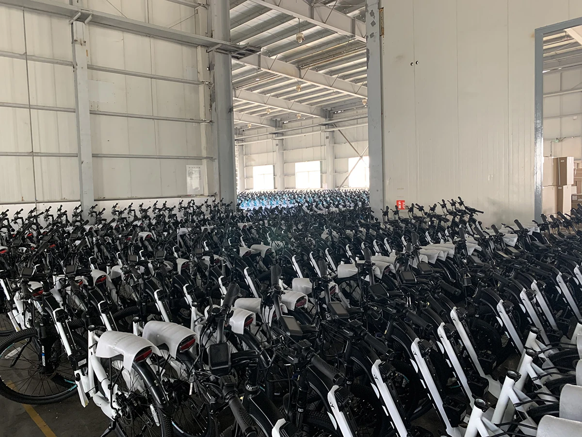 27.5 Inch Folding Bike Ebike Full Suspension Electric Fat Bicycle Fat ...