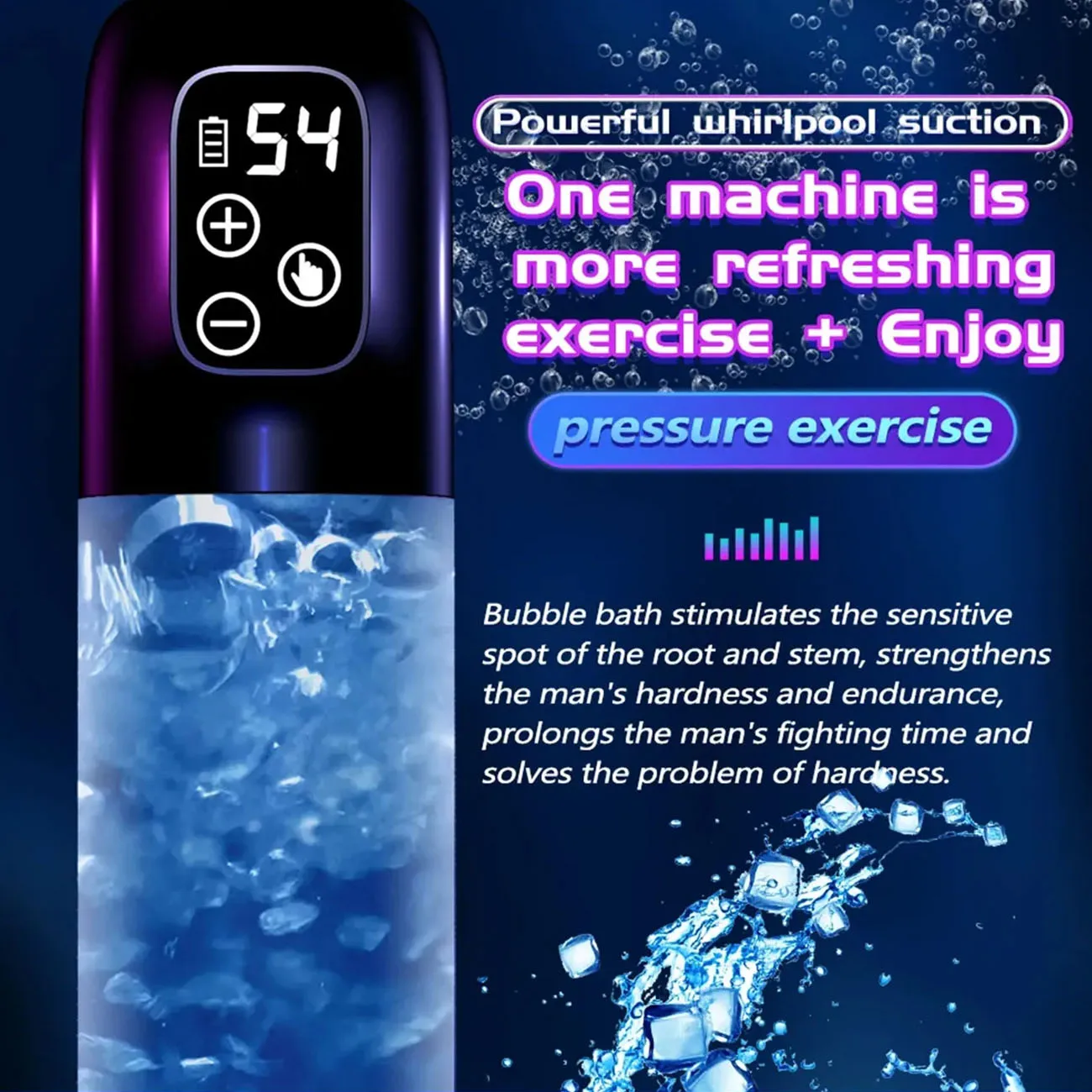 Waterproof Male Masturbator Cock Pump - Automatic Penis Enlarger ...