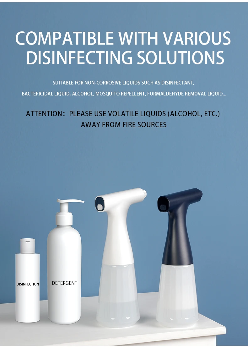 Custom Portable Automatic Rechargeable Electric Alcohol Sprayer