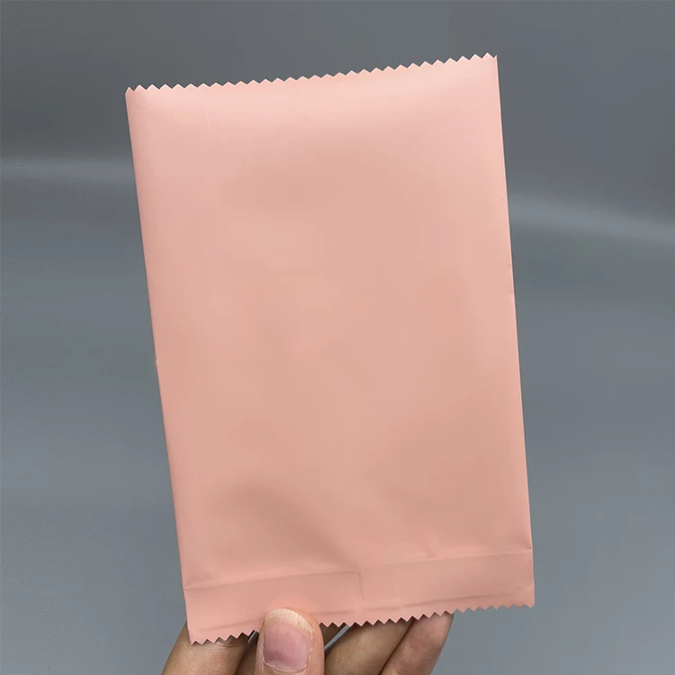 Custom Heat Seal Aluminum Foil Sachet Food Packaging Bag Back Seal