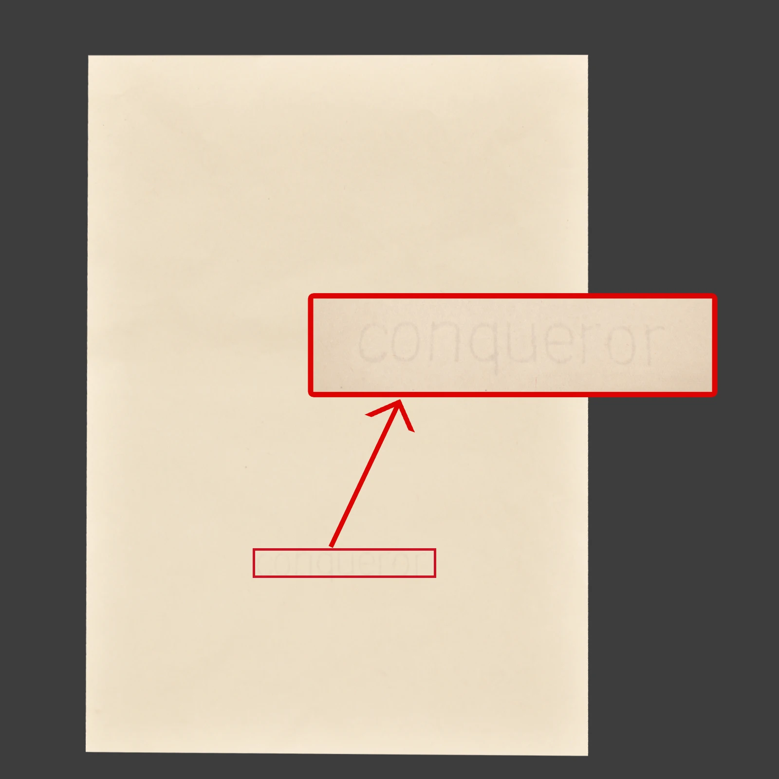 High Quality Conqueror Security Paper - A4 Size & Customize Packing