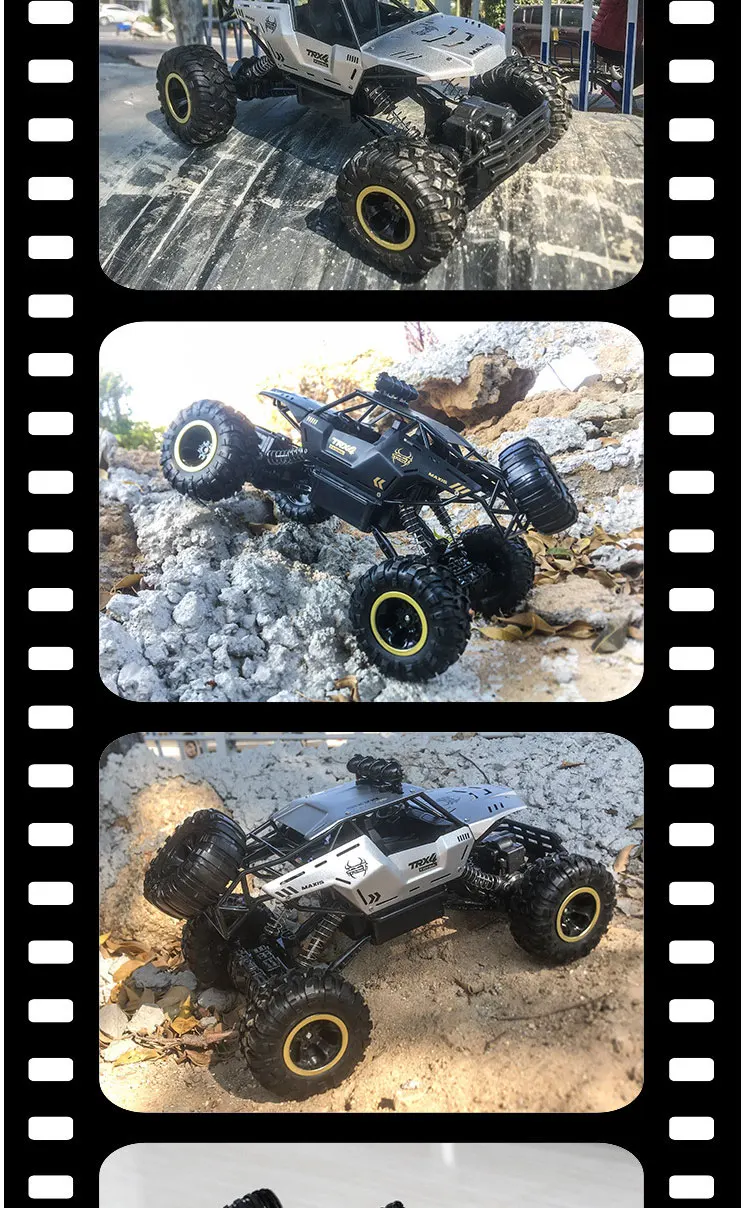 Climbing Car 4wd Remote Control Crawler 2.4g Radio Remote Control ...