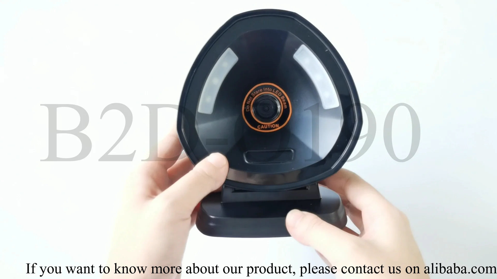 1d 2d Wired Usb Desktop Barcode Scanner Qr Code Scanner Reader Capture ...