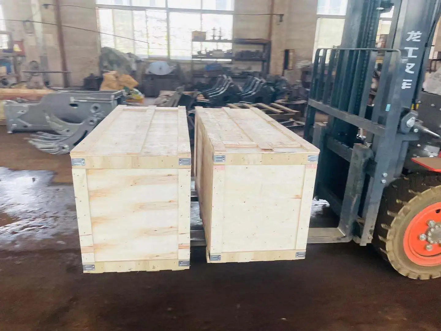Weixiang Excavator Mounted Wood Cutter Tree Shear Firewood Processor ...