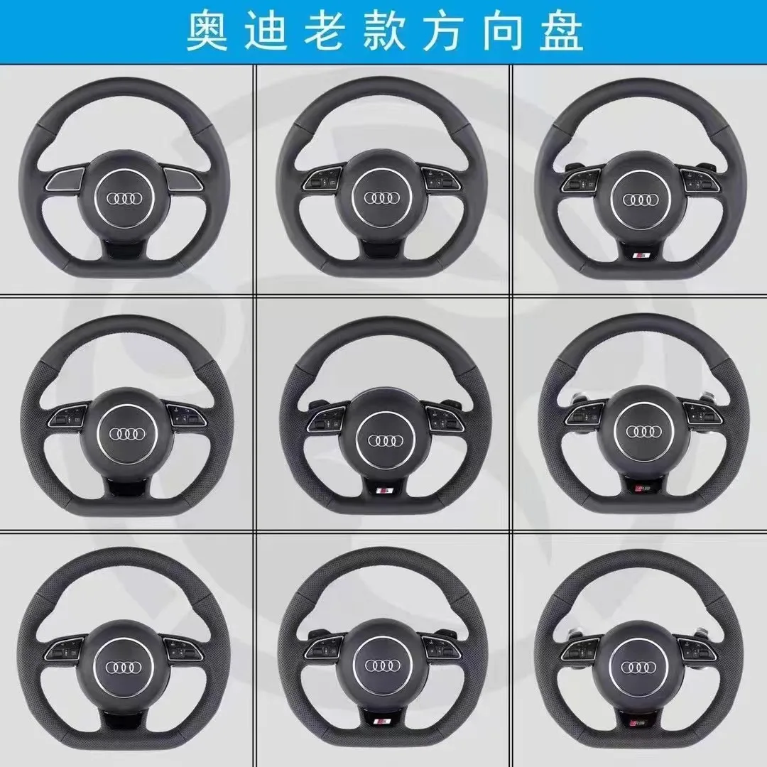 Custom S Rs Steering Wheel For Audi A3 A4 A5 A6 A7 A8 S3 S4 S5 S6 S7 S8 ...