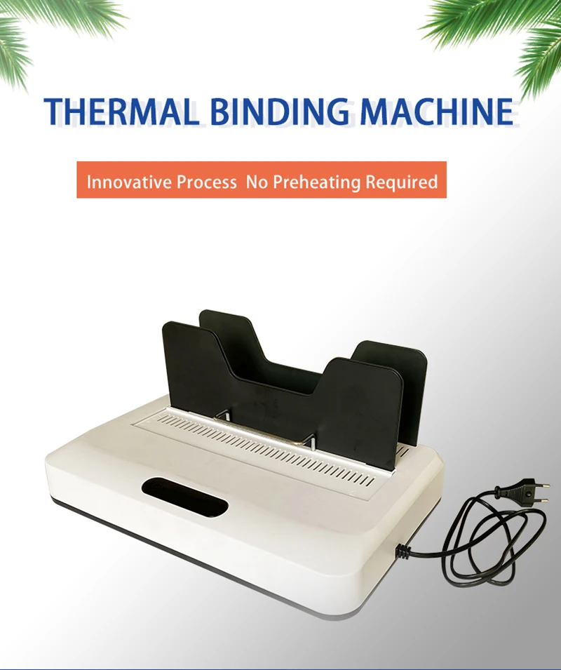 Saitao No Preheating Hot Melt Binding Machine 1-60mm Binding Thickness ...