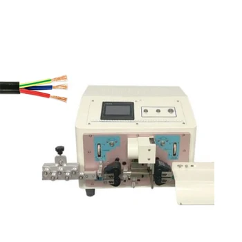 Belt Wheel Feeding Cable Cutting Stripping Machine Automatic Multi ...