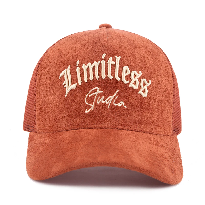 Wholesale Trucker Hats Embroidered Trucker Caps Custom Curved Brim ...