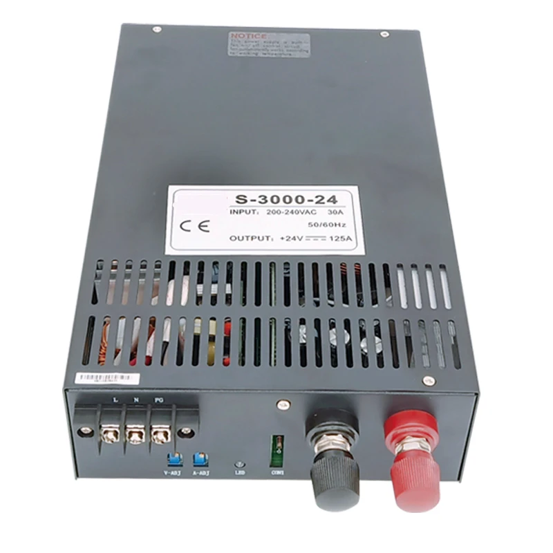 3000W Switching Power Supply - Adjustable Output Voltages