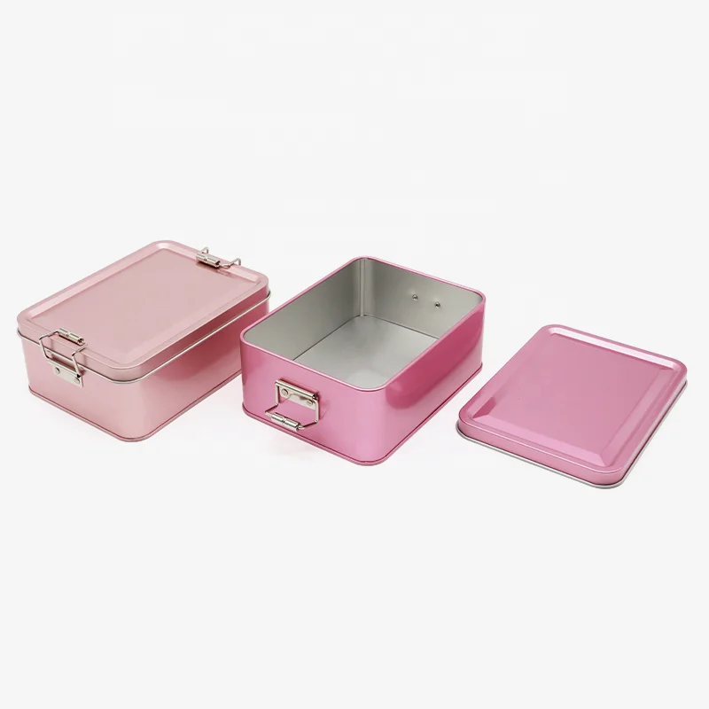 Custom Logo Food Colorful Metal Tinplate Biscuit Tins