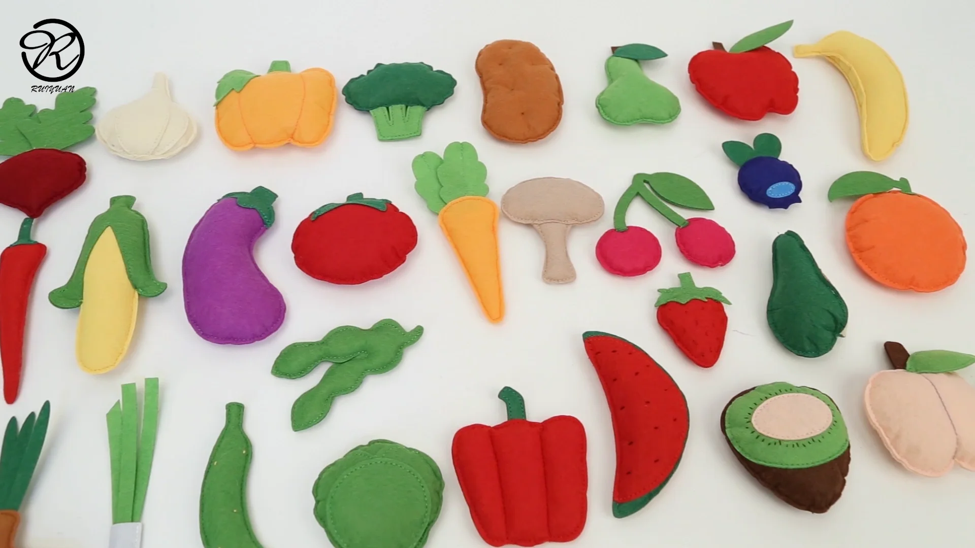 Kids Educational Felt Pretend Play Food Mini Felt Food Toys - Buy Felt ...
