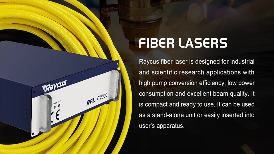 Raycus 2000W Single Module CW Fiber Laser Source for Welding