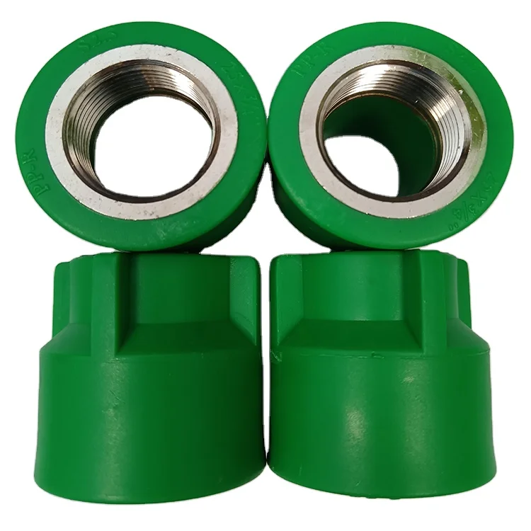 Ppr male female thread coupling connector plastic plumbing water pipe ...