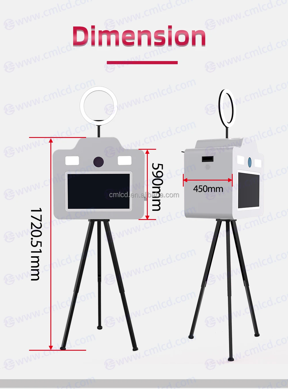 DSLR Photobooth Box Kiosk - Instant Prints & Fun Selfies