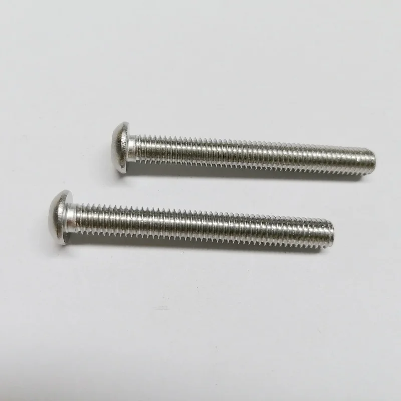 China Fastener Iso 7380 M3 M4 M5 M6 M8 304 Stainless Button Head Allen Bolt - Buy Hole Size M8 ...
