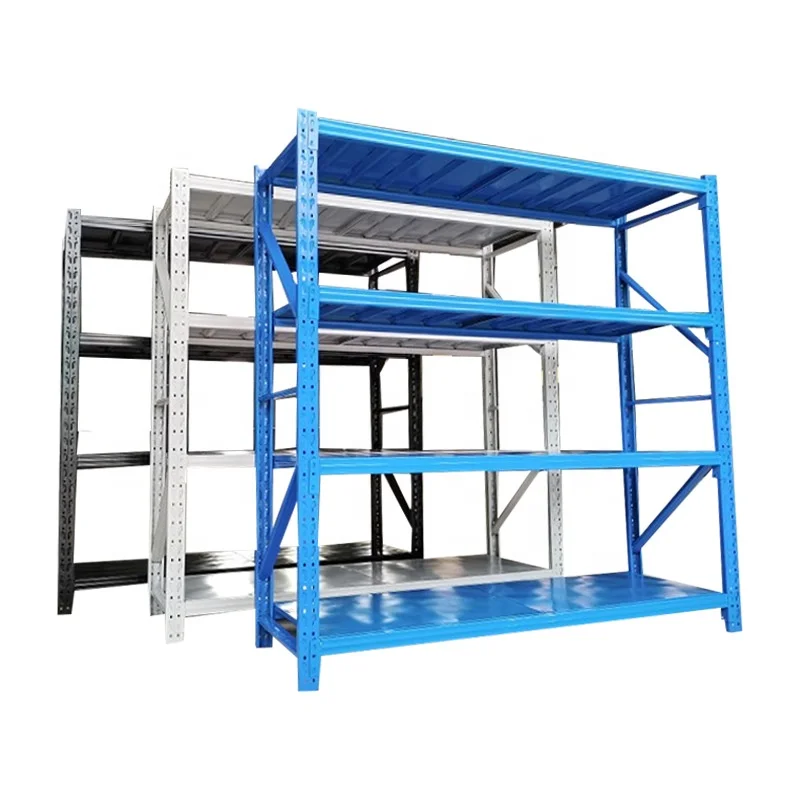 Customization 4 Layers Warehouse Storage Heavy Duty Goods Rack Stacking ...