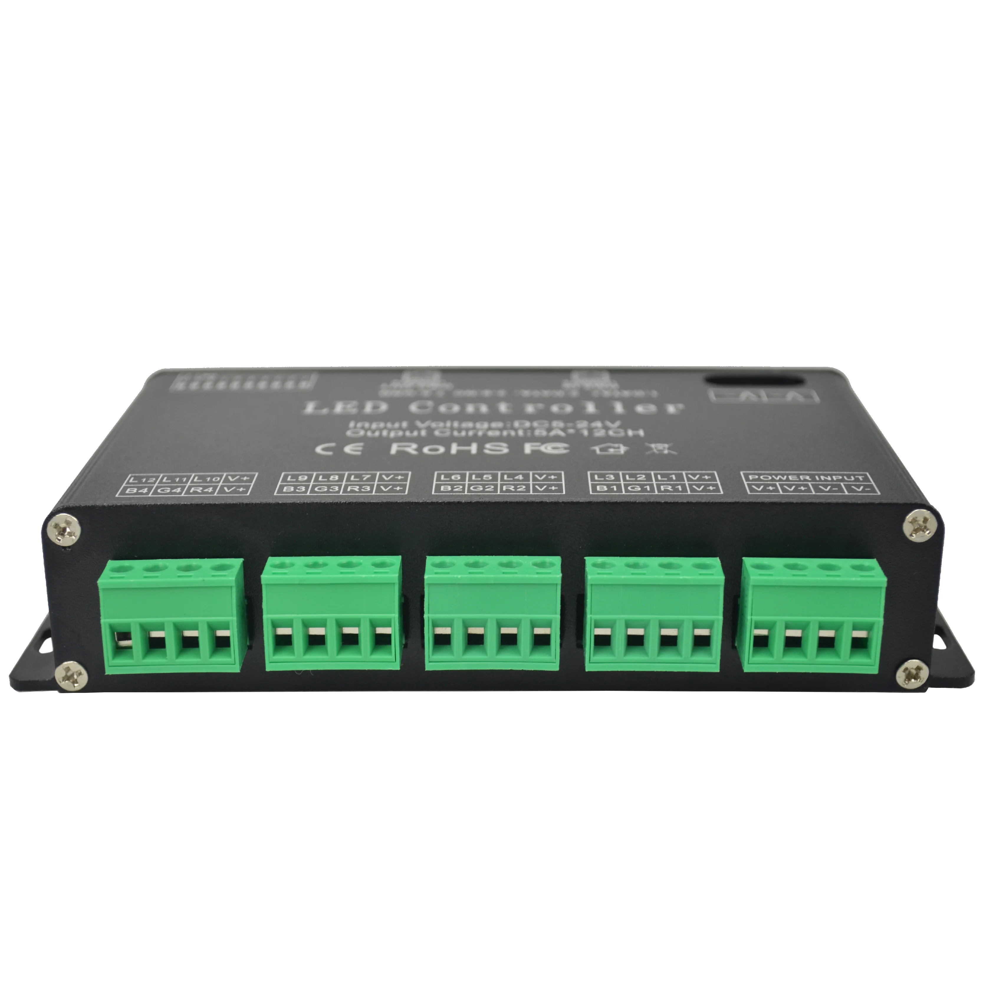 12 Channel LED DMX512 1990 Constant Decoder - 5VDC to 24VDC