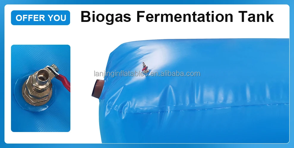 1m3 Small Foldable Pvc Biogas Digester Storage Tank For Domestic Use ...
