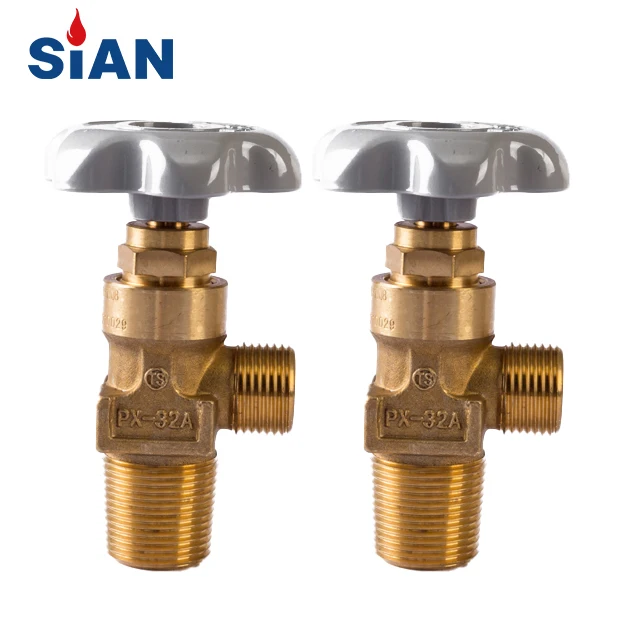 Sian Safety Industrial Gas Cylinder Valve Factory Coupling Argon Valve ...