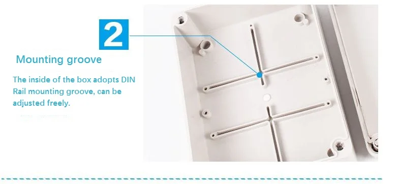 SAIPWELL IP65 Waterproof Electrical Box CS-NG-191470 190*140*70mm ...