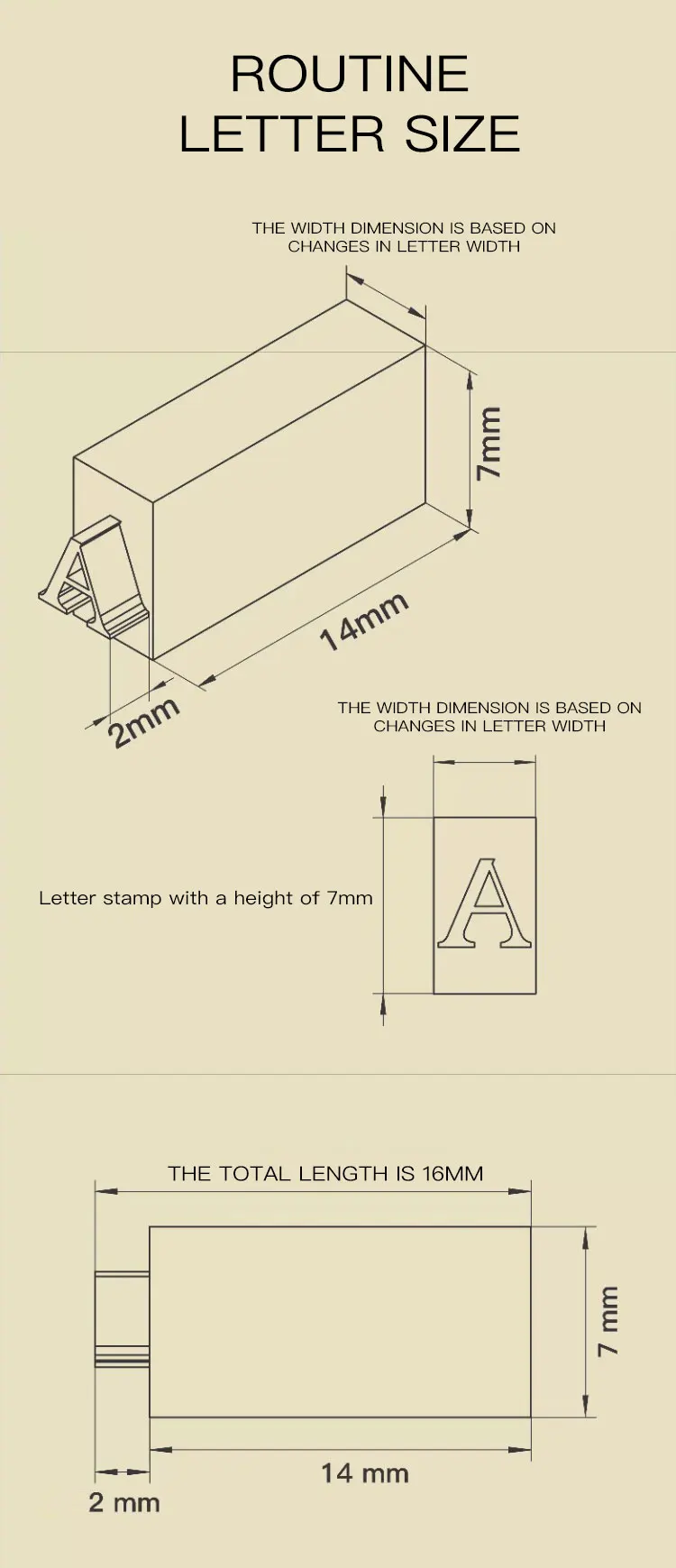 Wholesale T-Type Movable Type Mold Logo Bronzing Version Leather Hot ...