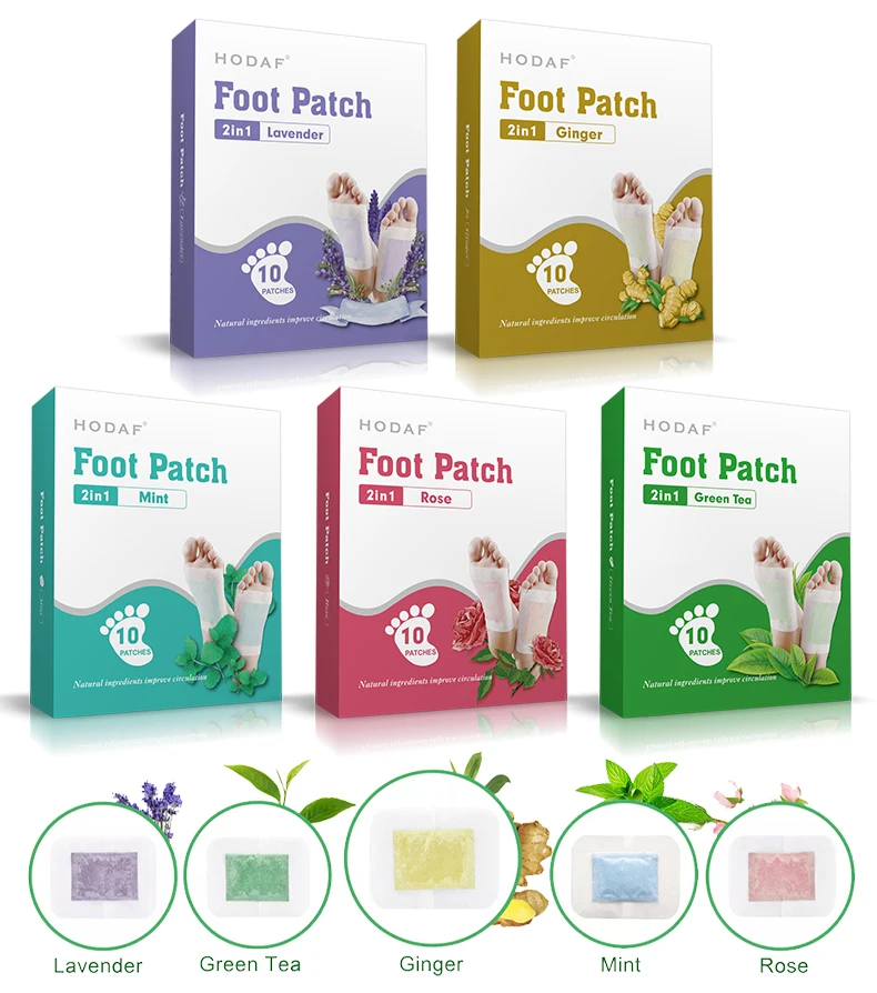 2 in 1 Detox Foot Patch - Promotes Sleeping & Detoxifies