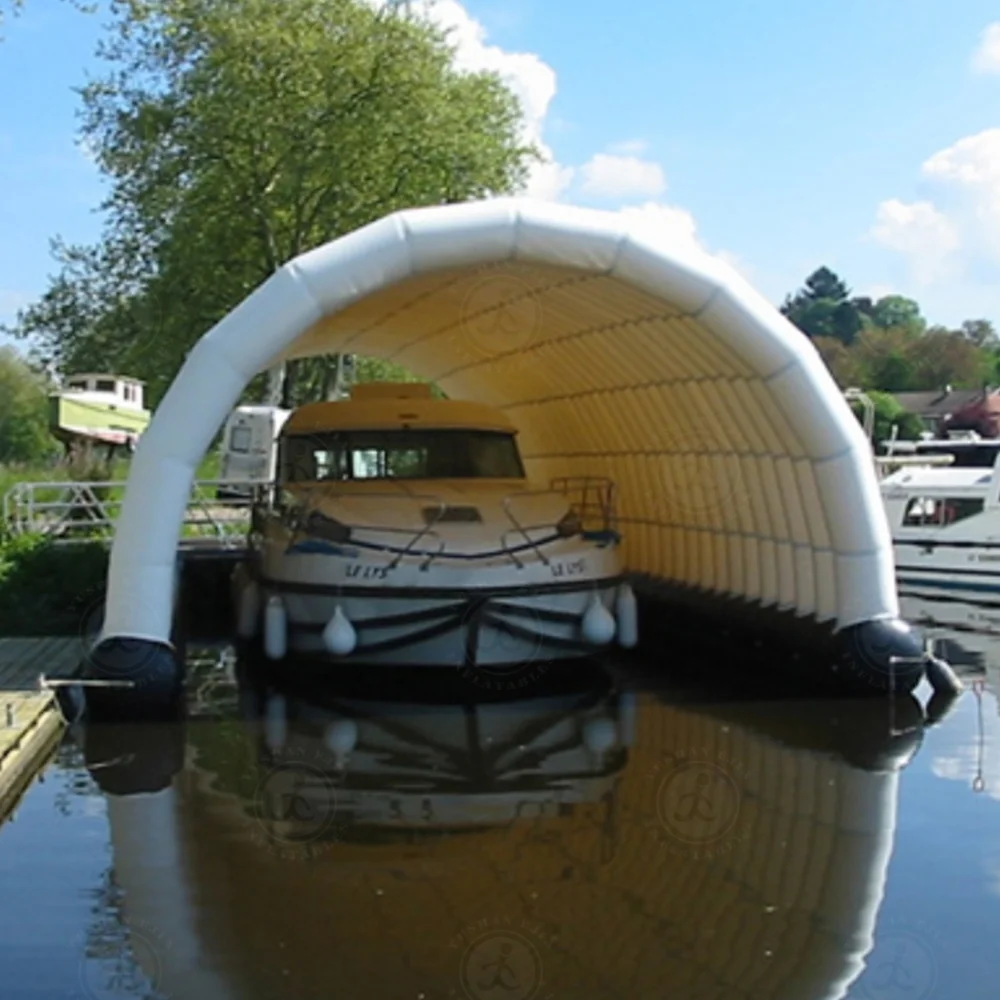 Inflatable Floating Boat Shelter Portable Waterproof Canopy for Yacht ...