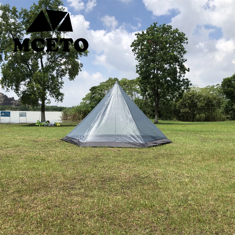 MCETO Hexagonal Summer Tent - Perfect for Camping & Hiking