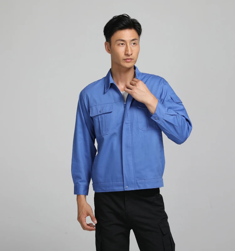 ZX Custom Work Jacket Manufacturing Workshop Uniforms Spring Autumn ...