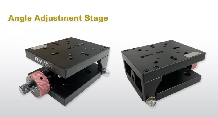Adjustable Angle Adjustment Platform - PT-QX08 Manual Tilt Stage for ...