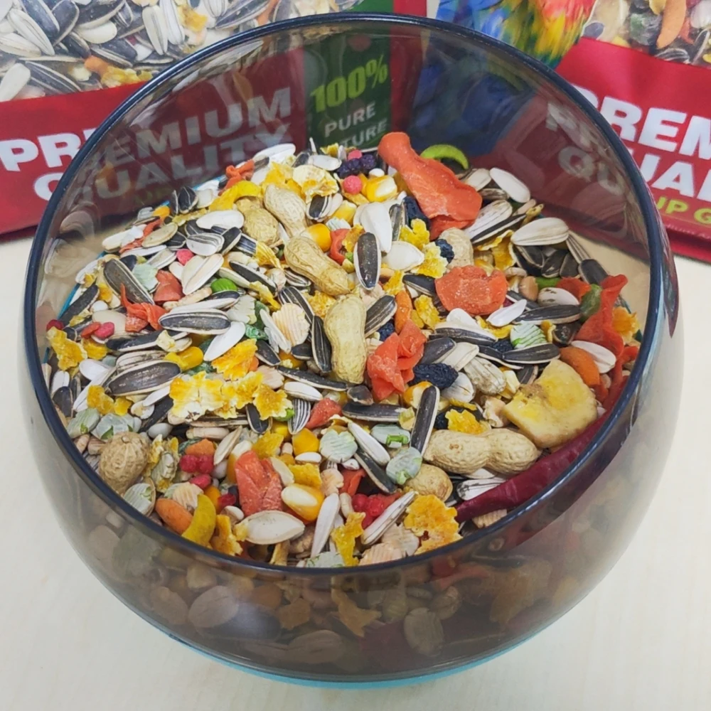 Wholesale Healthy Parrot Food - Mix Fruit Seeds & Peanuts