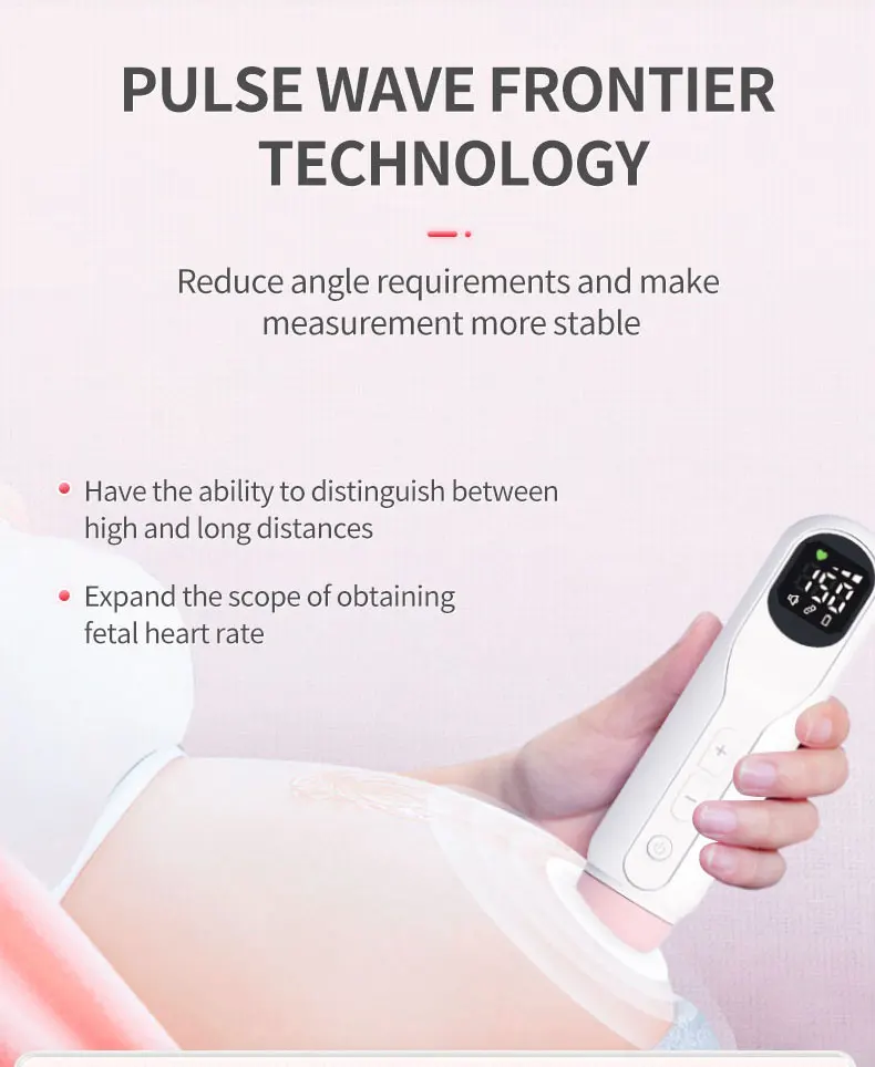 CONTEC10D Ultrasound Fetoscope - Digital Doppler Ultrasound