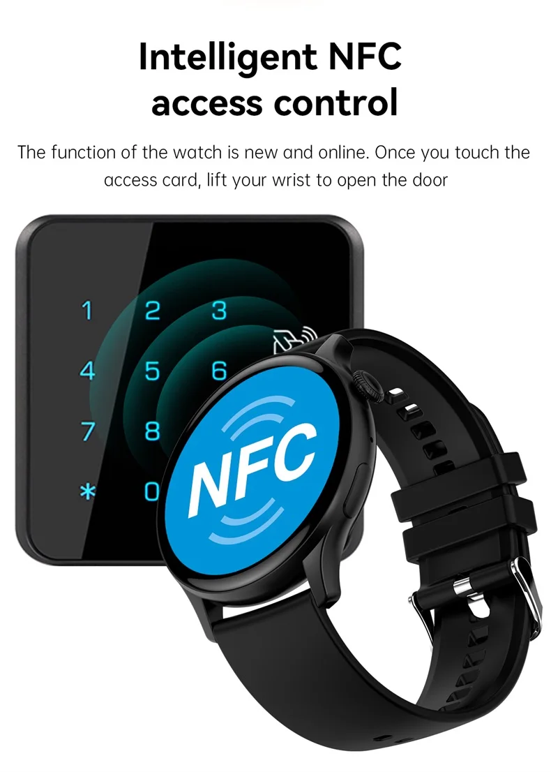 2023 Smartwatch 1.43 Inch Amoled Screen Hk85 Smart Watch Bt Calling ...