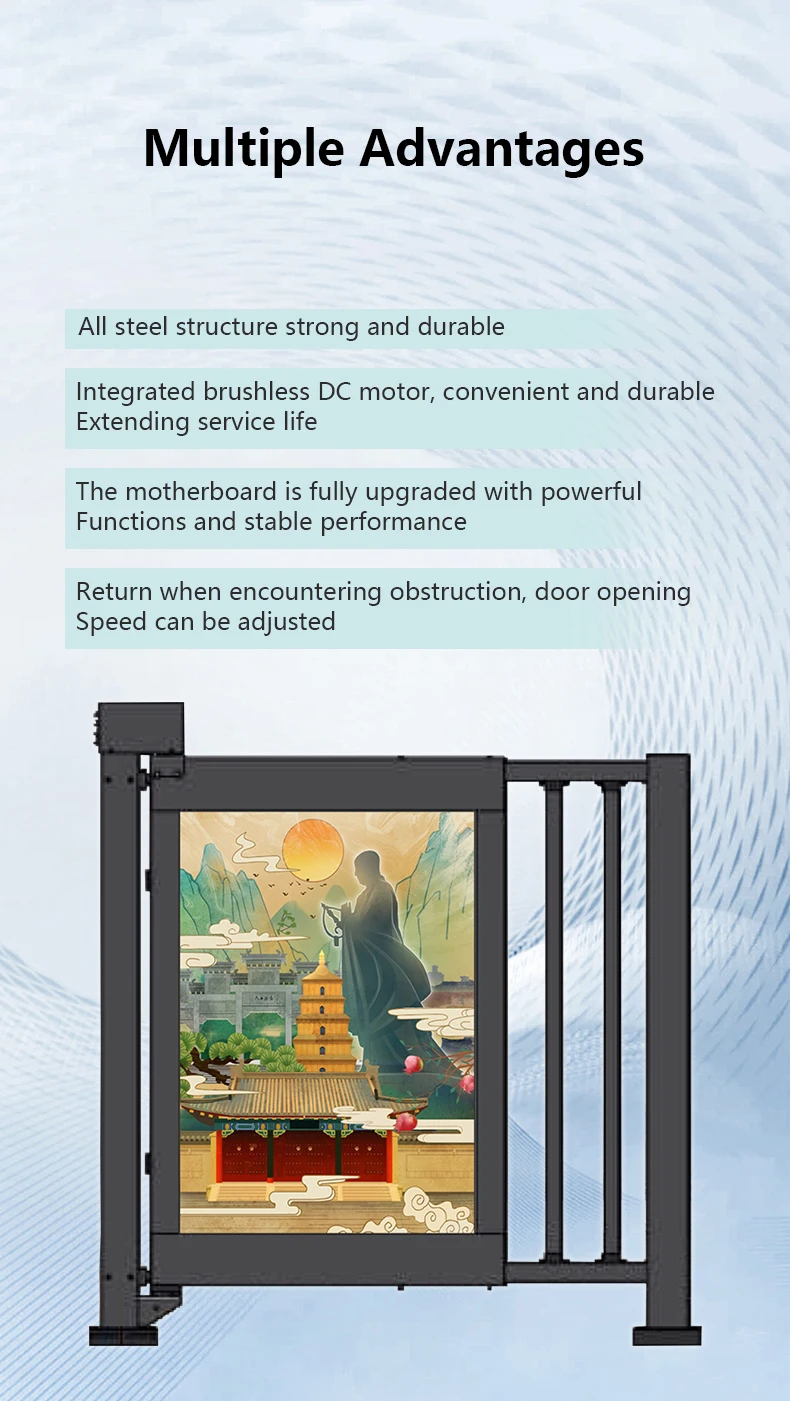 Acs Solution Provider Rfid Barrier Gate Event Auto Gate Motor Access ...