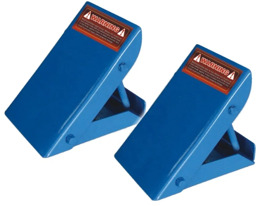 Automotive Solid Metal Heavy Duty Wheel Chock 2-pack For Car Parking ...