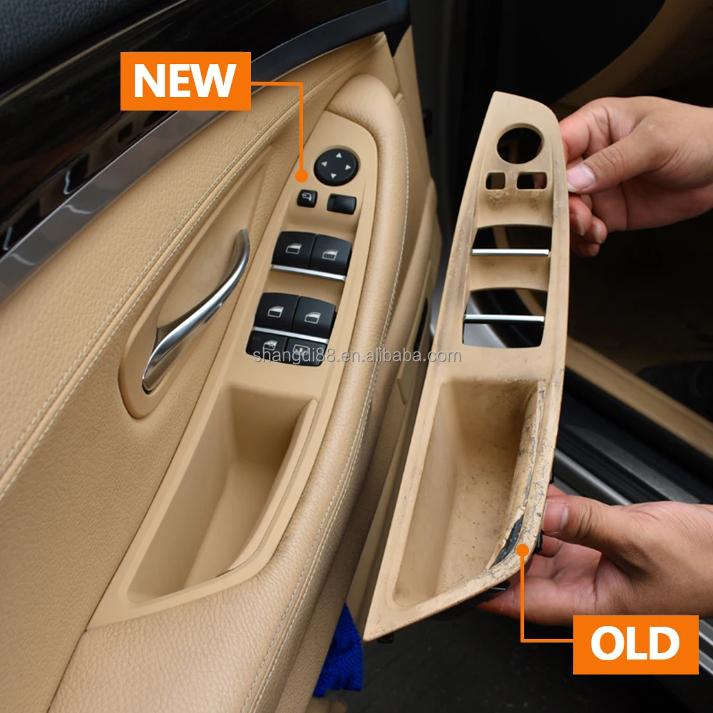 BMW 5 Series Interior Door Pull Handle Armrest Trim