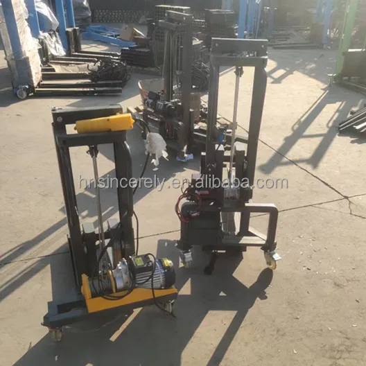 Small Electric Forklift - 300 kg Load Capacity, Portable Material ...