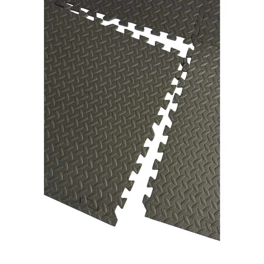 Home Gym Equipment Non Toxic Black Blue Gray Color Foam Tiles Puzzle ...